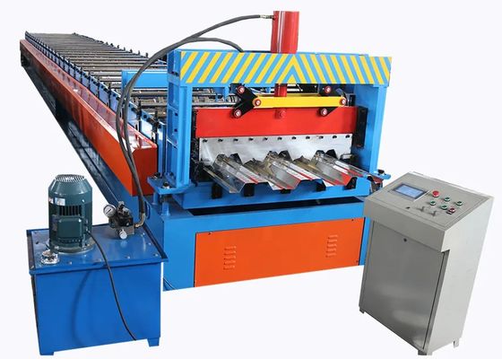 75mm Roller Diameter Floor Deck Machine with 8-15m/min Variable Speed