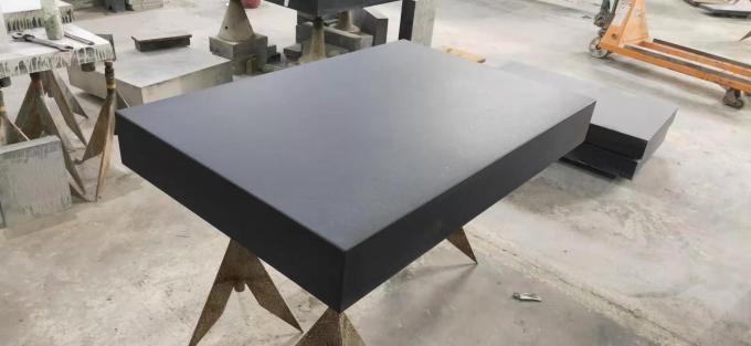 Hard Stone Surface Plate Calibration 1000 X 2000 MM Flatness Measuring