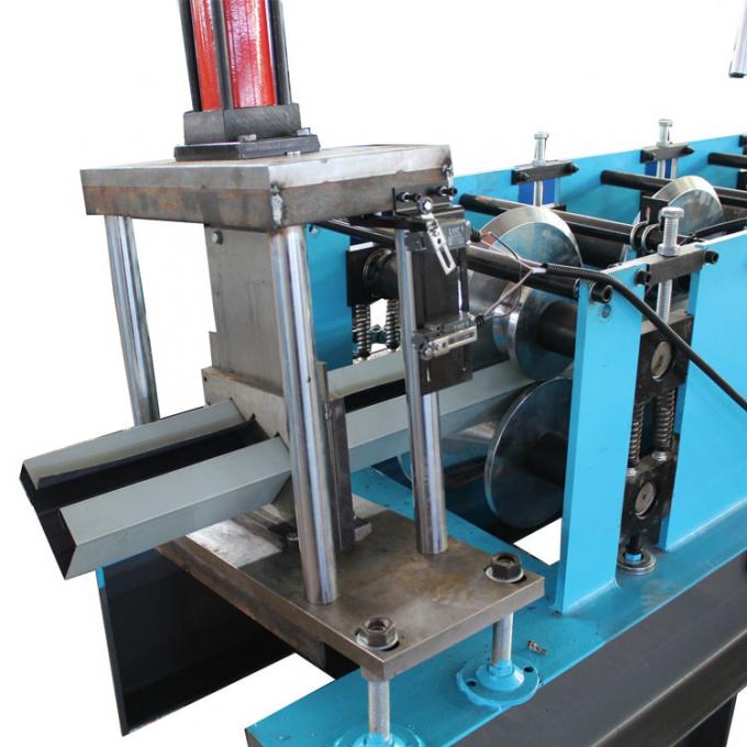 Metal Water Channel Roof Rain Gutter Making Machine Plc Control System